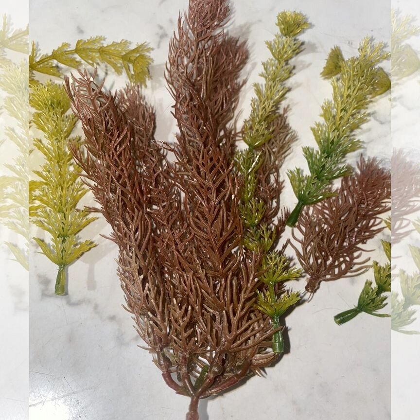 Водоросли пластиковые для аквариума