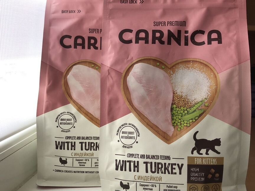 Корм для котят сухой Carnica