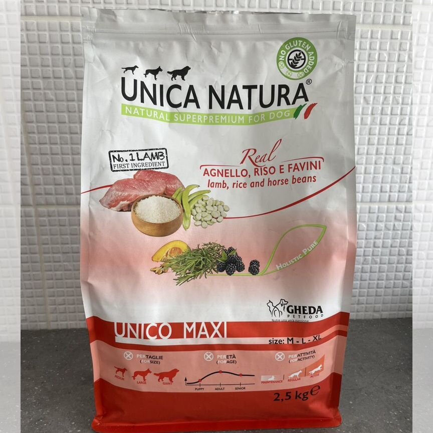 Корм Unica Natura