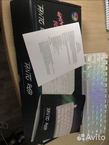 Игровая клавиатура dexp Tanto RGB White edition купить в Иваново ...
