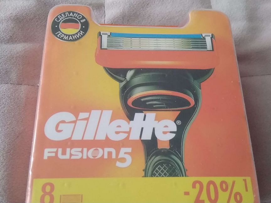 Gillette fusion 5 8шт