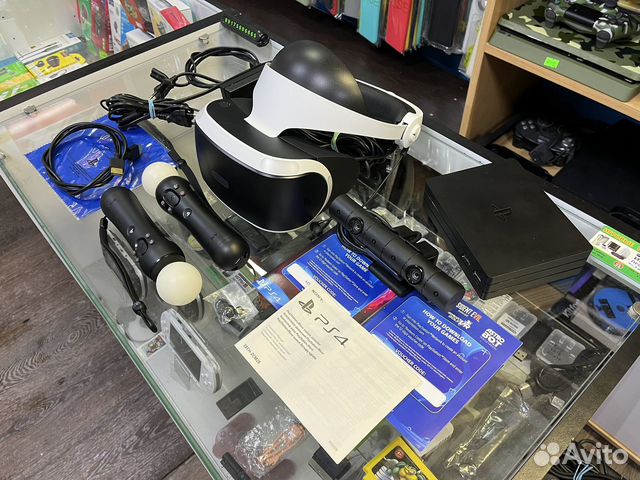 PS4/PS5 VR V2+Камера V2+2 Move V2 купить в Москве | Электроника | Авито