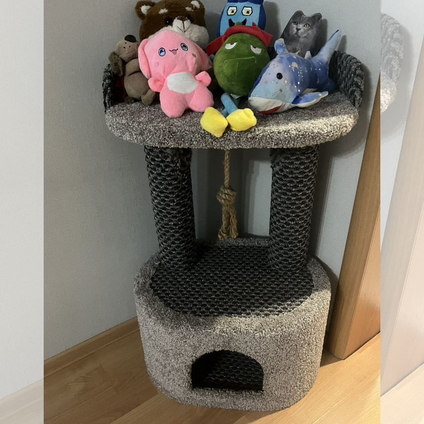 Когтеточка с домиком бу