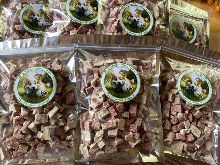Натуральные лакомства для четвероногих друзей