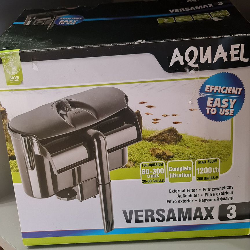 Внешний навесной фильтр Aquael Versamax-3 80-300л