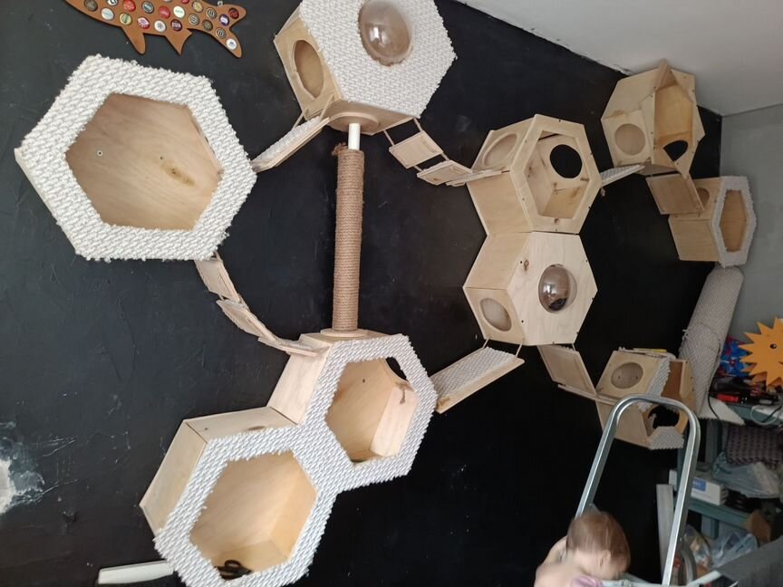 Кошачий игровой комплекс