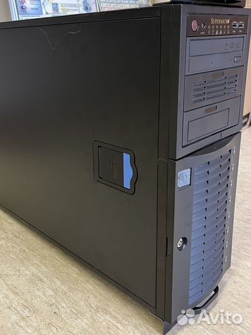 Сервер supermicro SC743 купить в Москве | Электроника | Авито
