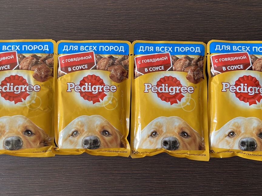 Влажный корм Pedigree