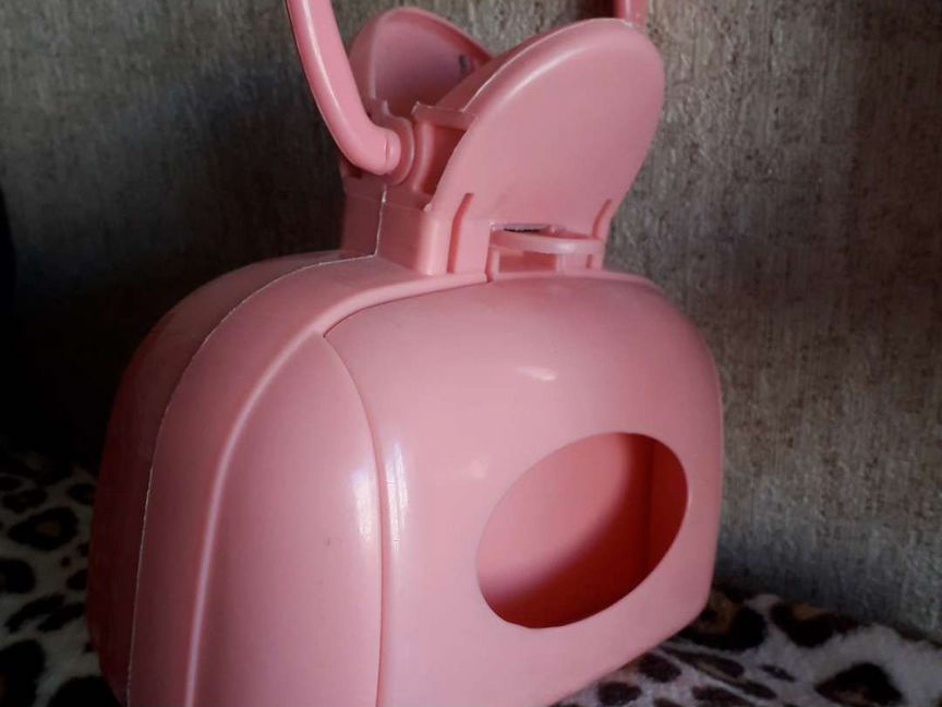 Совок-контейнер для уборки за собакой