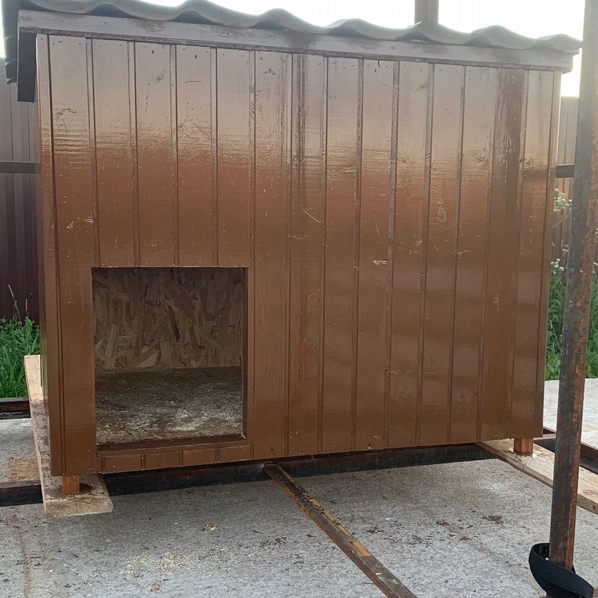 Будка для большой собаки утепленная