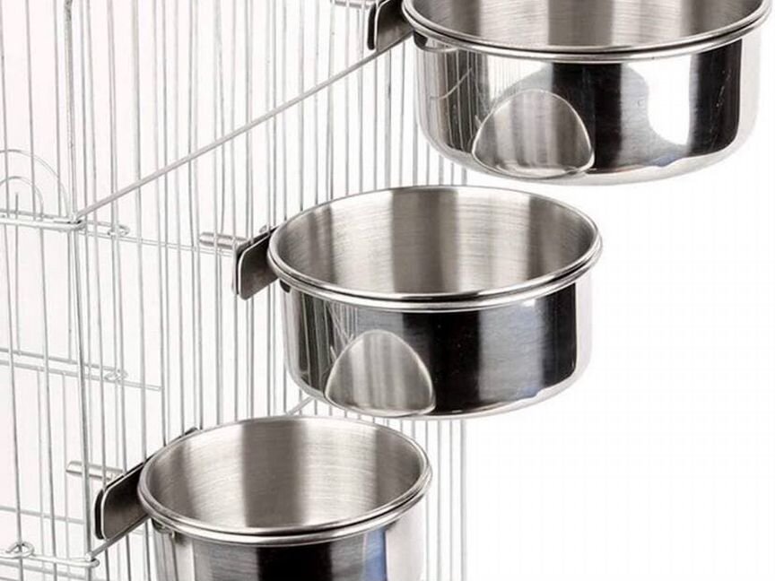 Миска для собак навесная