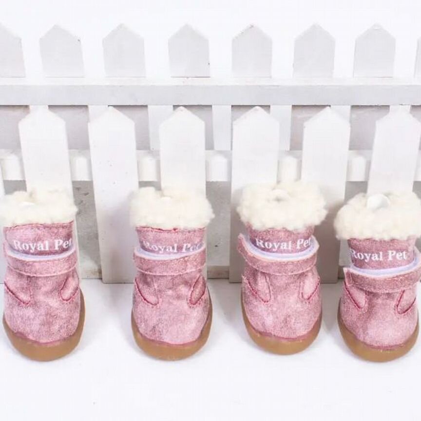 Ботинки для собак зимние новые 5 размер