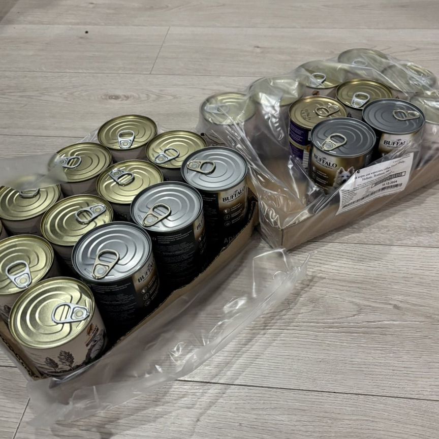 Собачий корм консервы