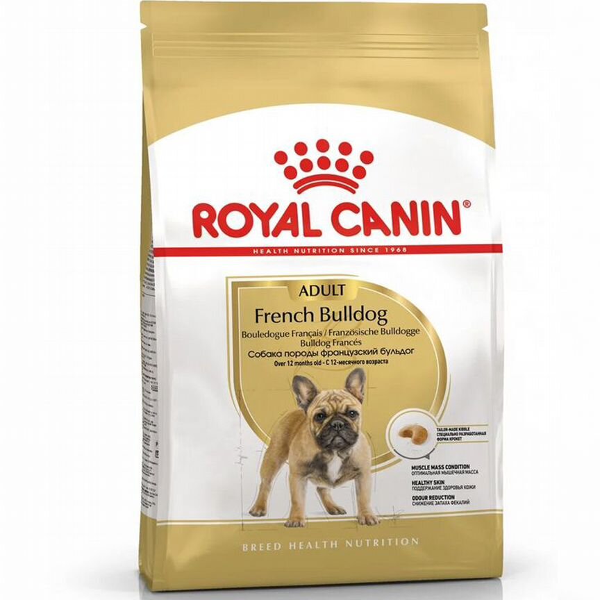 Royal Canin Adult French Bulldog 9кг/6кг