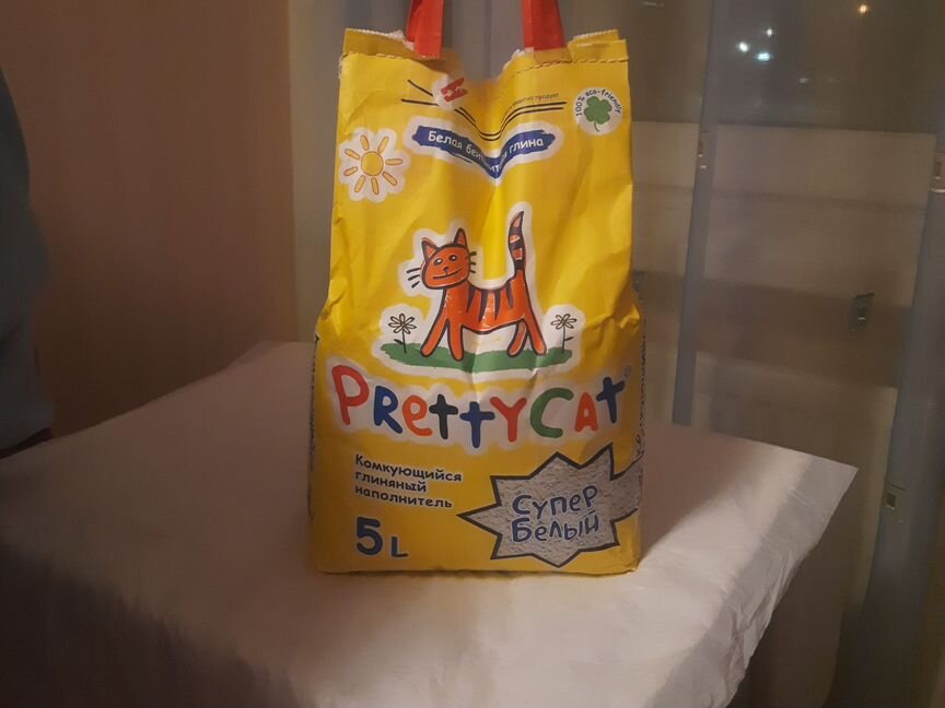 Кошачий наполнитель комкующийся