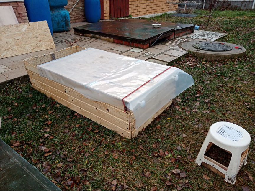 Клетка-загон для кроликов