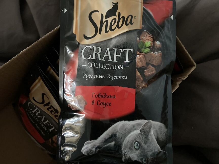 Sheba craft collection говядина 13шт