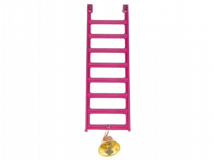 Yami-Yami лесенка для птиц, с колокольчиком, рубин