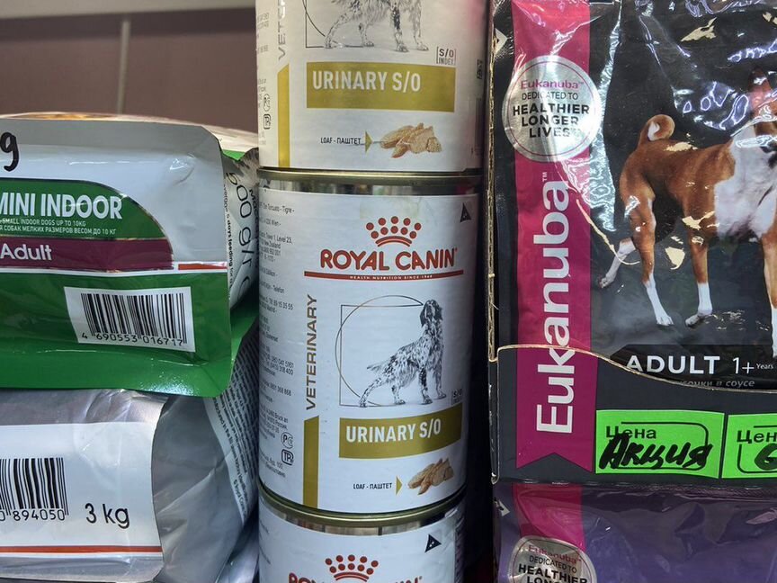 Royal canin urinary renal банки вет диета