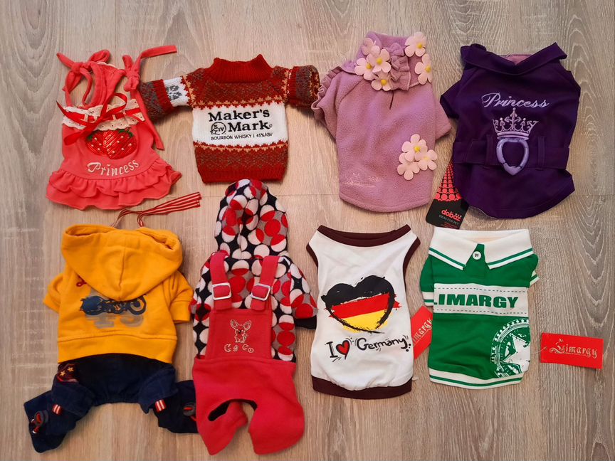 Одежда для собак р.XS, S Остатки