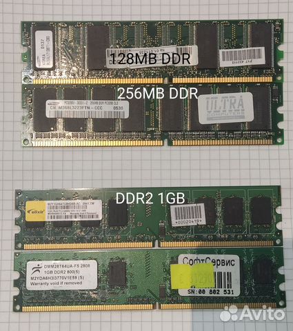 Оперативная память ddr ddr2 купить в Балашихе | Электроника | Авито