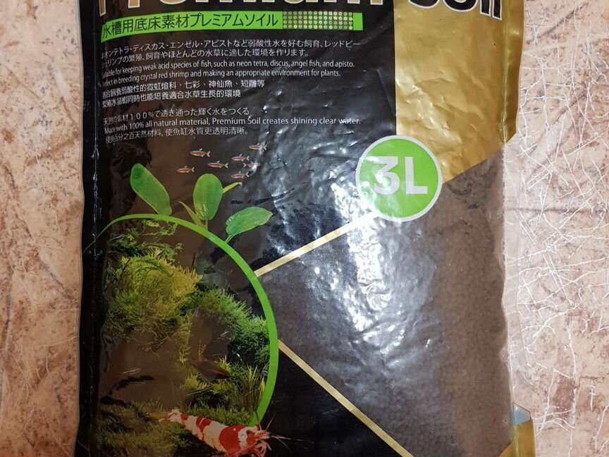 Грунт для аквариума, Soil premium 3литра