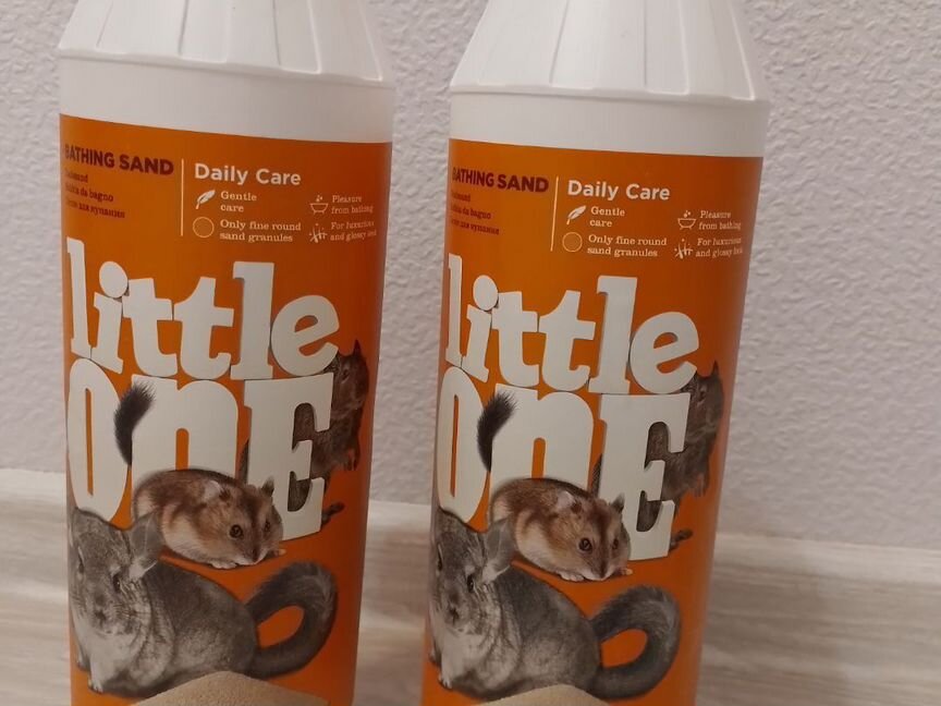 Песок для купания шиншилл little one