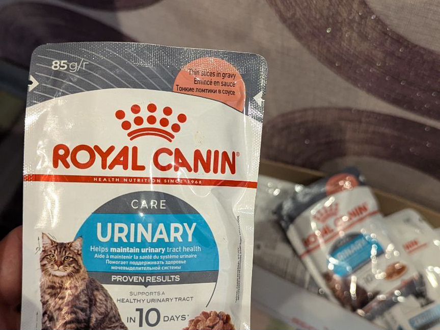 Влажный корм Royal Canin urinary и Sensitivity