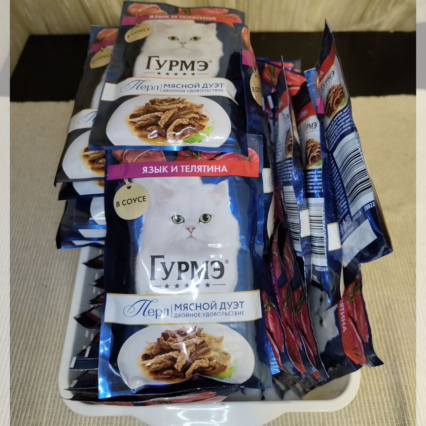 Влажный корм для кошек Гурмэ