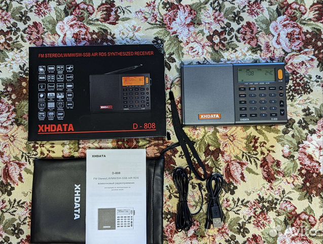 Радиоприемники XHdata D-808, новые купить в Москве | Электроника | Авито