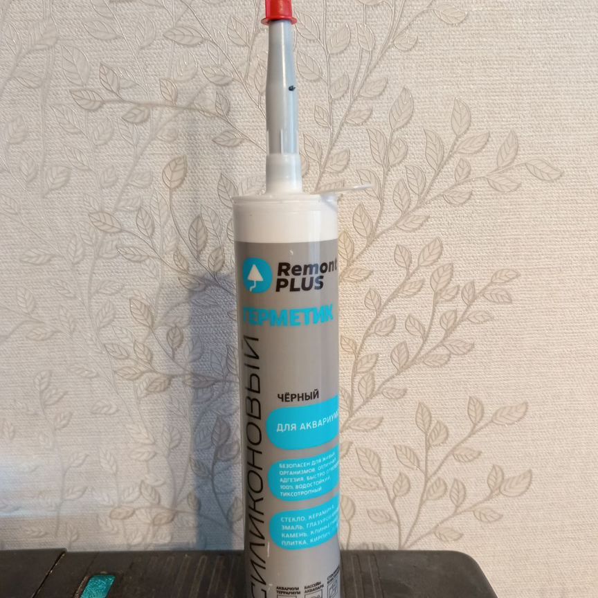 Силиконовый герметик для ремонта аквариума