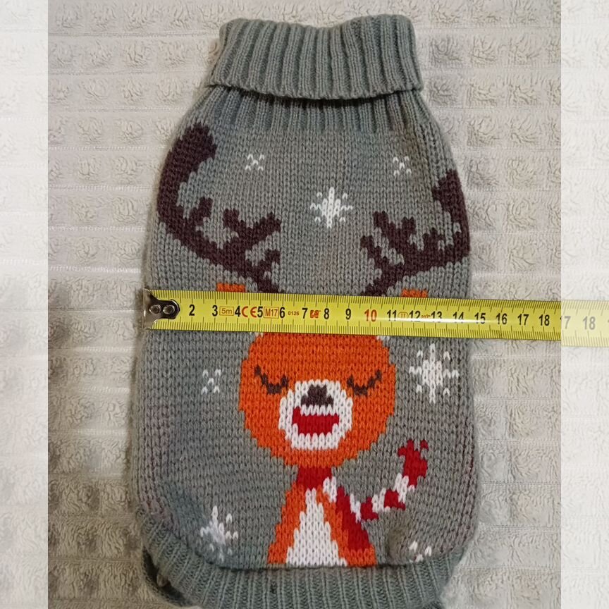 Теплая кофта на маленькую собачку или кошку