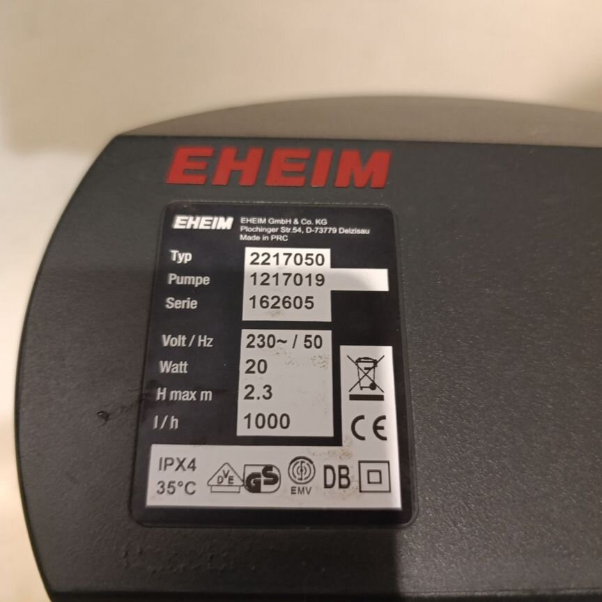 Фильтр Eheim 2217