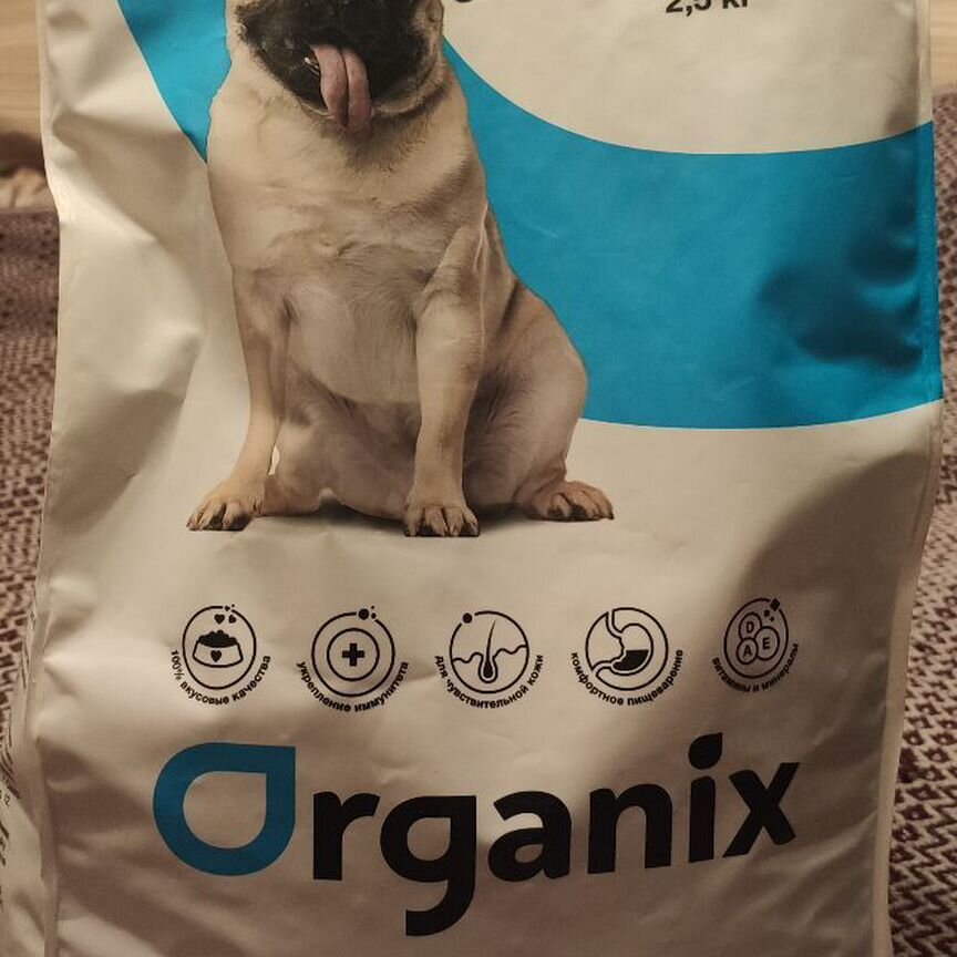 Сухой корм для собак organix