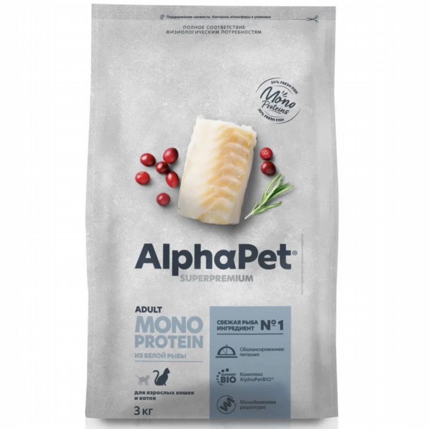 Корм для кошек alphapet