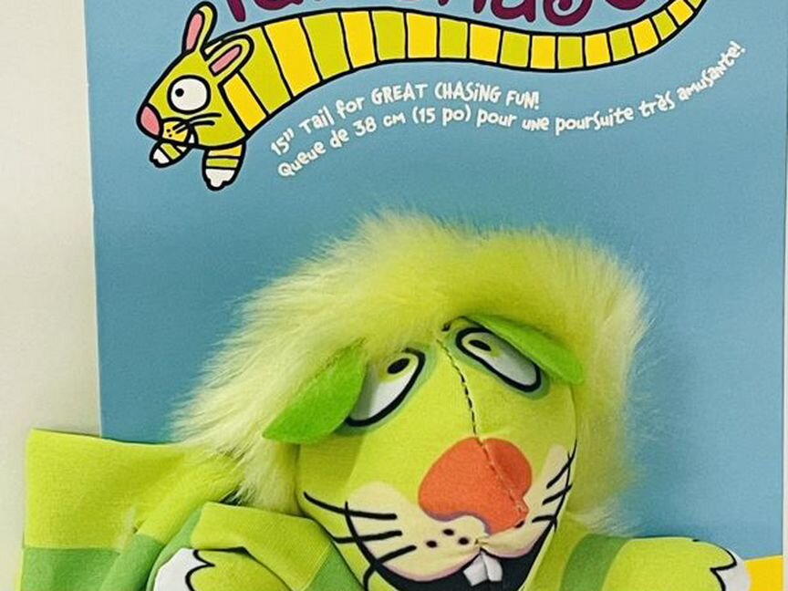 Игрушки FAT CAT Classic Хвостатик, зелёный 38 см