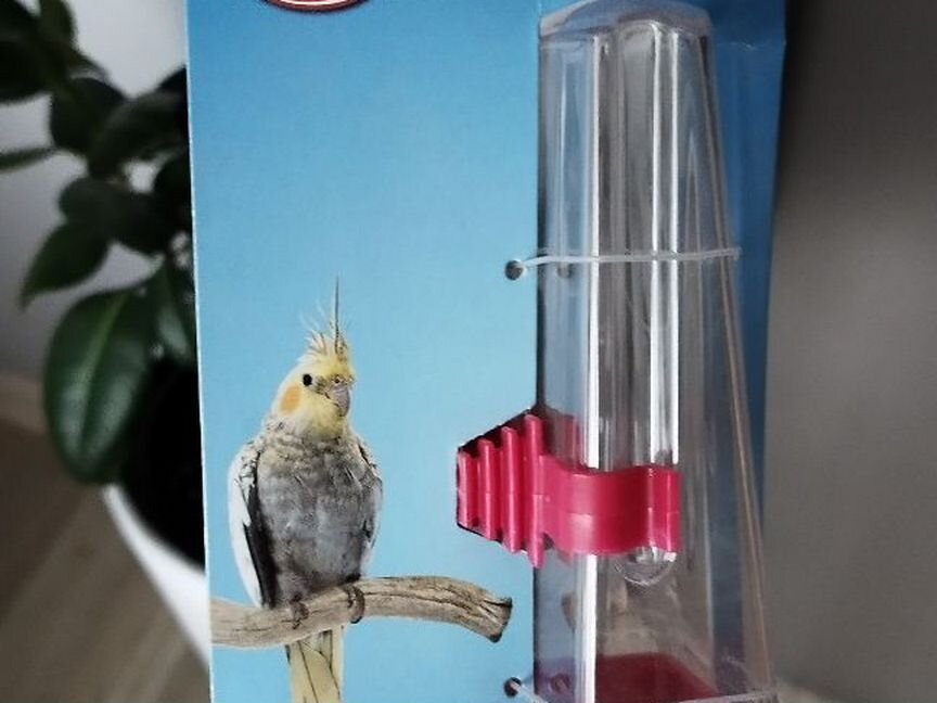 Поилка для средних и крупных попугаев