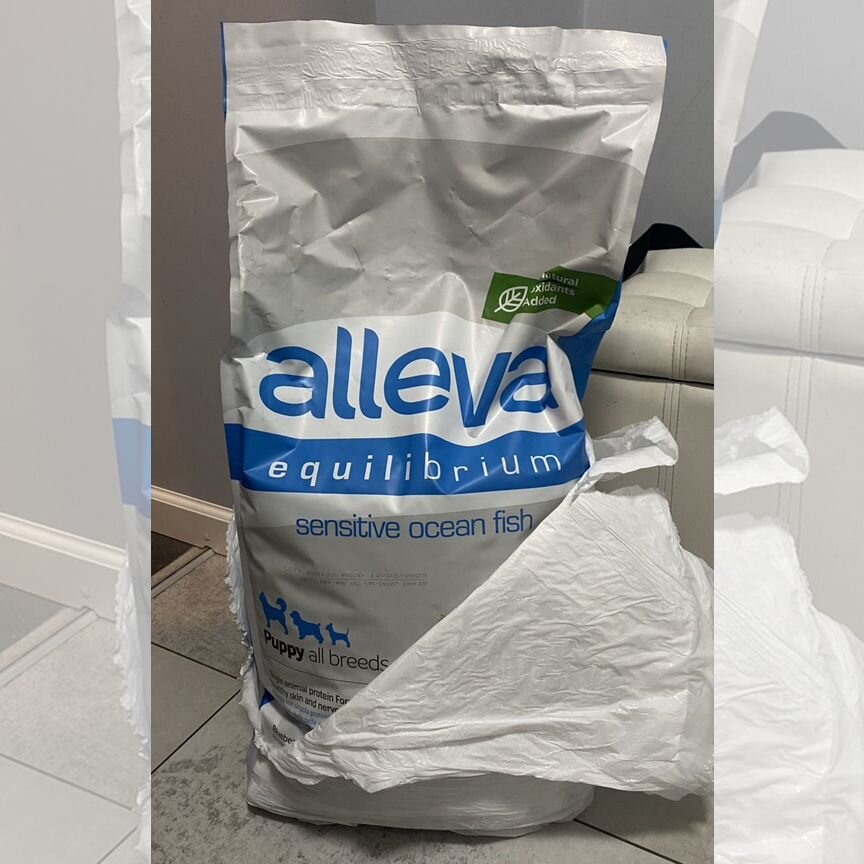 Корм для собак alleva sensitive