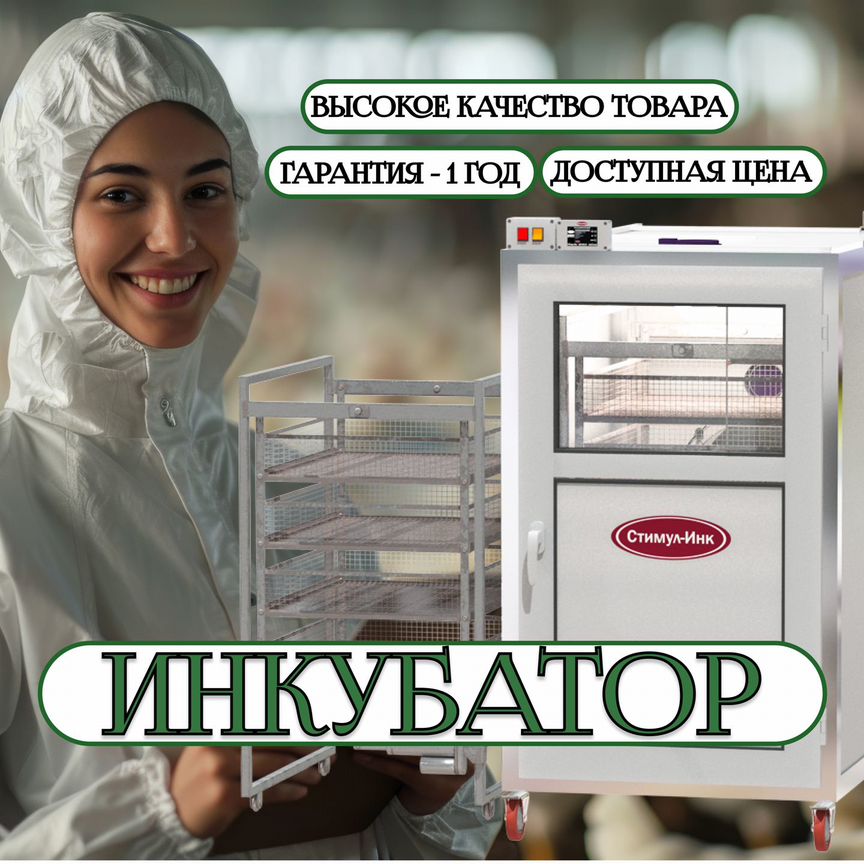 Инкубатор автоматический на 500 яиц
