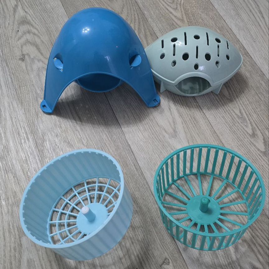 Клетки, поилки, колёса для грызунов