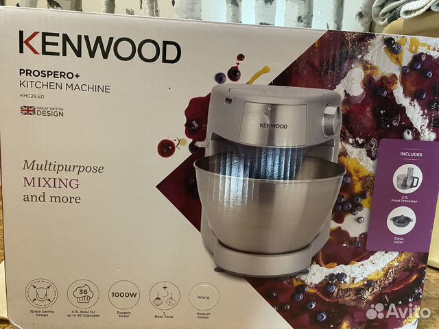 Кухонный комбайн Kenwood KHC29.eowh купить в Москве | Товары для дома и ...