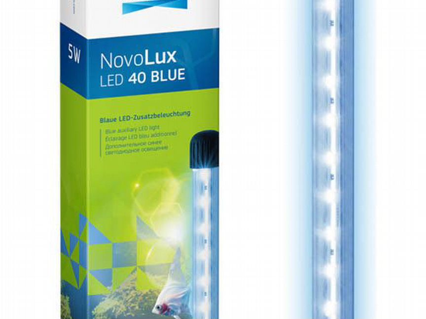 Светильник для аквариума LED 40 синее свечен juwel