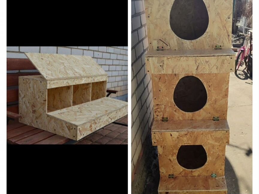 Гнезда с яйцеприемником