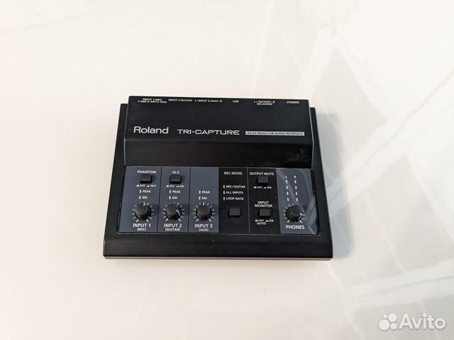 Звуковая карта Roland Tri-Capture купить в Москве | Хобби и отдых | Авито
