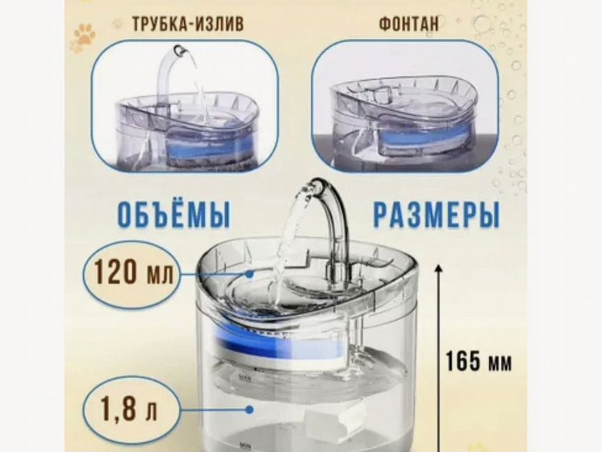 Автопоилка -фантан