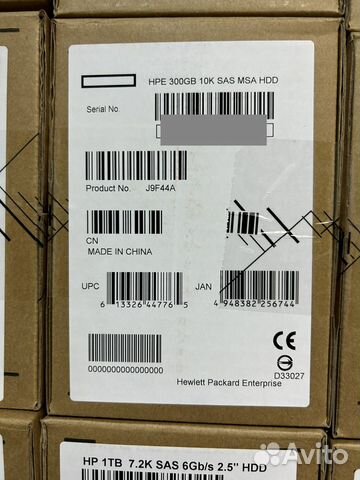 Жесткий диск HP 300GB J9F44A 787644-001 MSA купить в Москве с доставкой ...