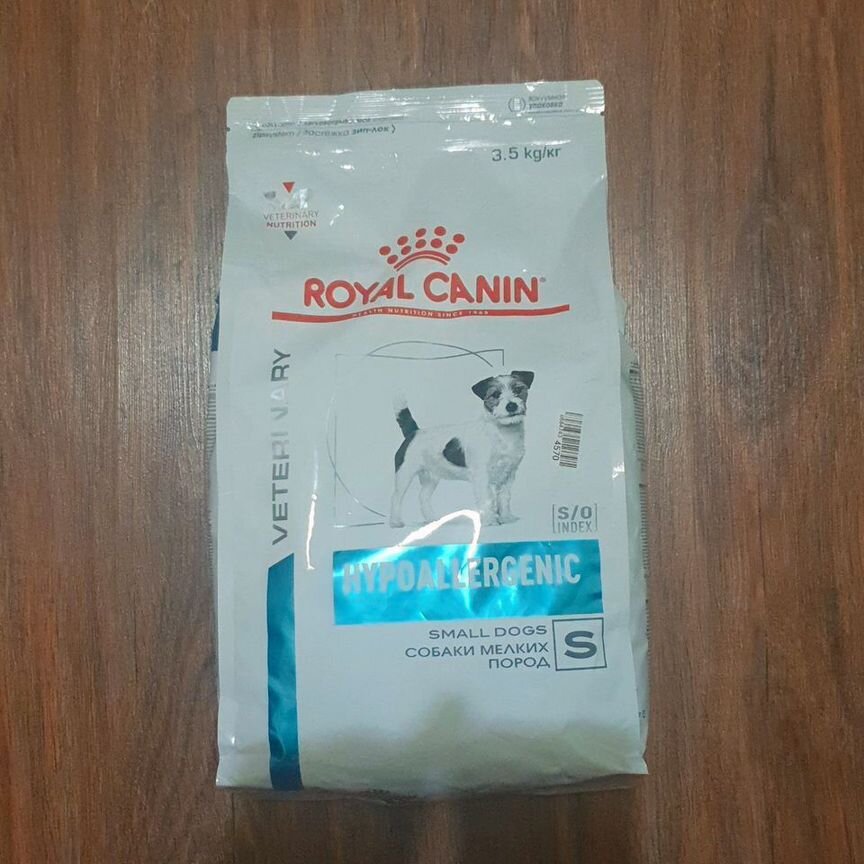 Корм для собаки Royal Canin hypoallergenic, 3.5кг