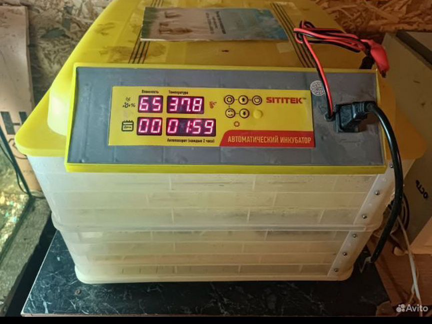 Инкубатор Sititek -112 в очень хорошем состоянии