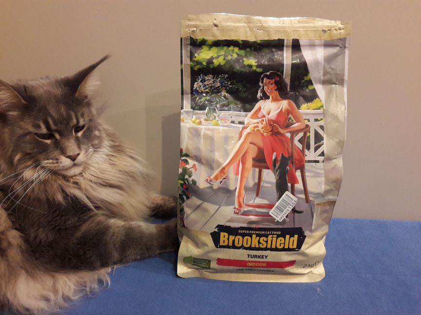 Brooksfield корм для взрослых кошек 1,8 кг