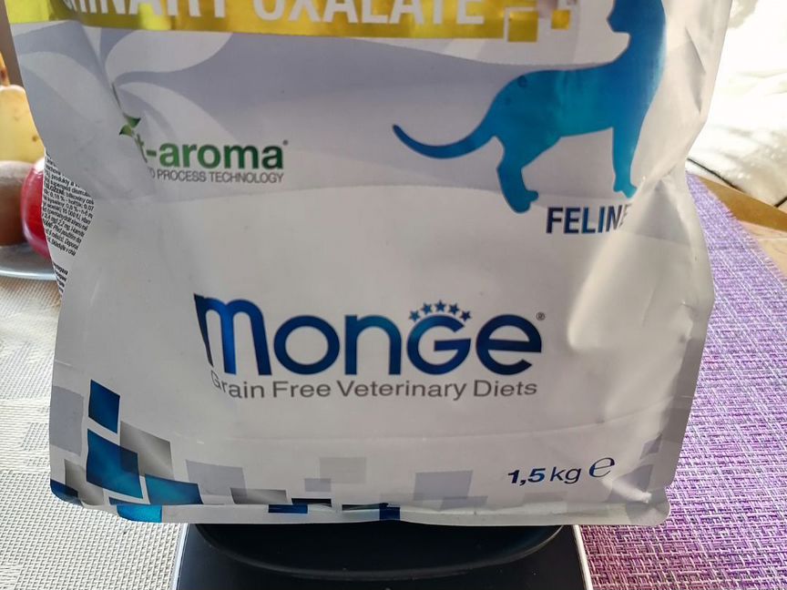 Корм для кошек monge urinary